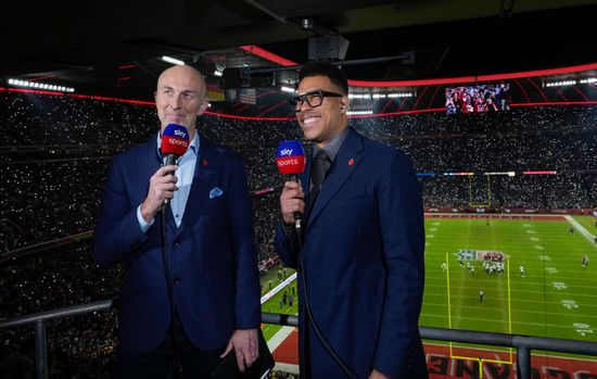 Sky Sports Nfl Presenters Neil Reynolds Editorial Stock Photo - Stock ...