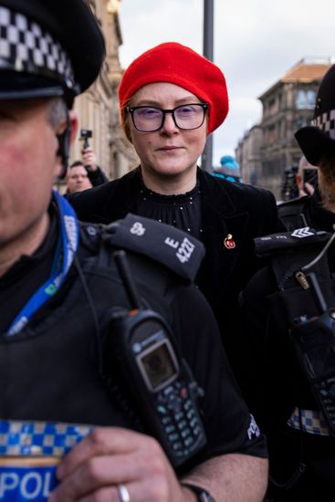 Nicholas Rossis Wife Miranda Knight Leaves Editorial Stock Photo ...