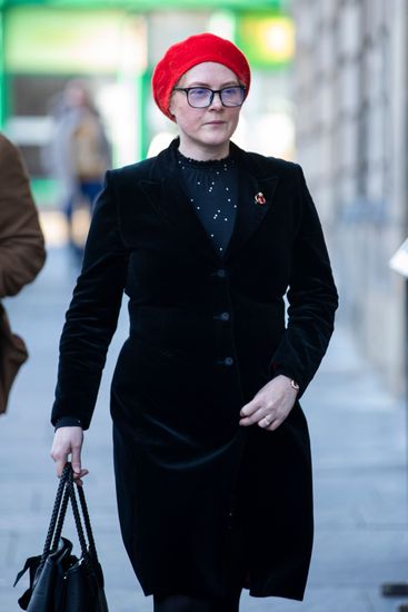 Nicholas Rossis Wife Miranda Knight Arrives Editorial Stock Photo ...
