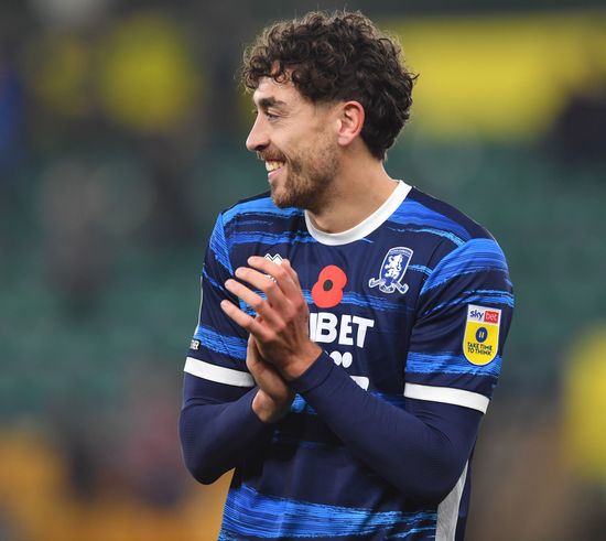 Goalscorer Matt Crooks Middlesbrough Celebrates End Editorial Stock ...
