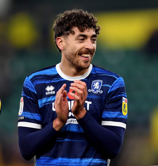 Goalscorer Matt Crooks Middlesbrough Celebrates End Editorial Stock ...