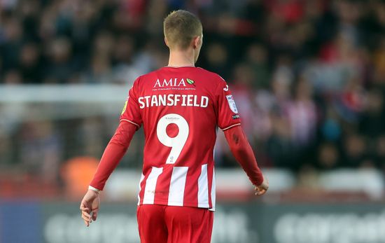 Jay Stansfield Exeter City Wearing Same Editorial Stock Photo - Stock ...