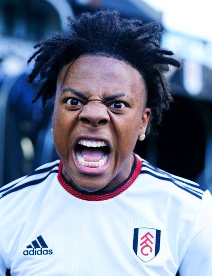 Ishowspeed Wearing Fulham Shirt Ahead Match Editorial Stock Photo ...