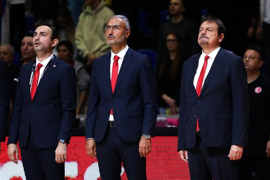Head Coach Ergin Ataman Turkey Reacts Editorial Stock Photo - Stock ...