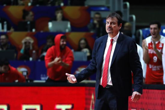 Head Coach Ergin Ataman Turkey Reacts Editorial Stock Photo - Stock ...