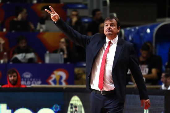 Head Coach Ergin Ataman Turkey Reacts Editorial Stock Photo - Stock ...