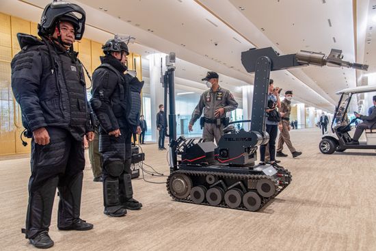 Members Explosive Ordnance Disposal Eod Unit Editorial Stock Photo ...