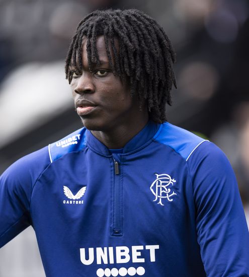 Johnly Yfeko Warms Before Start Scottish Editorial Stock Photo - Stock ...
