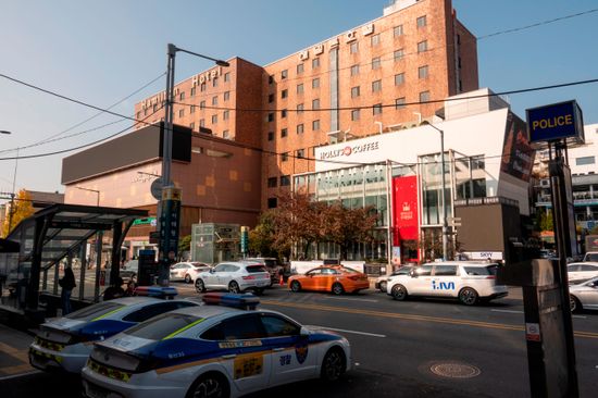 Hamilton Hotel Hamilton Hotel Itaewon District Editorial Stock Photo ...