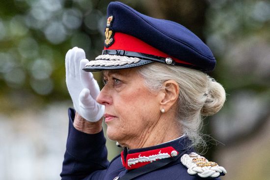 Mrs Roberta Louise Fleet Jp Salutes Editorial Stock Photo - Stock Image ...