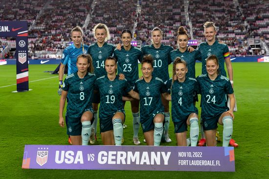 Starting Xi Germany Pose Before International Editorial Stock Photo ...