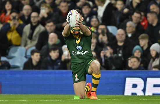 Nathan Cleary Australia Lines Conversion Kick Editorial Stock Photo ...