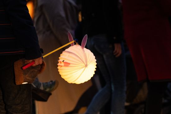 Traditional Lantern Procession St Martins Day Editorial Stock Photo ...