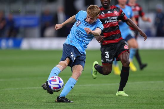Callum Talbot Sydney Fc Takes Shot Editorial Stock Photo - Stock Image ...