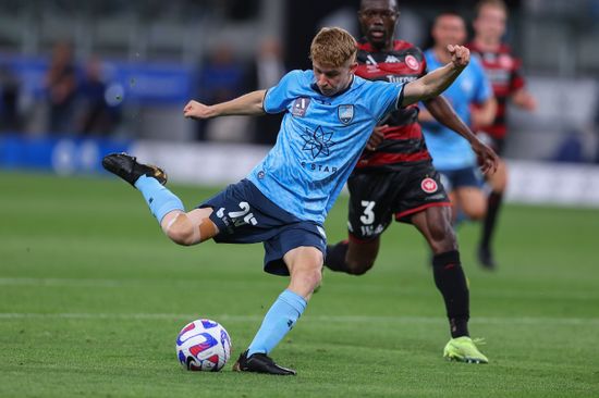 Callum Talbot Sydney Fc Takes Shot Editorial Stock Photo - Stock Image ...