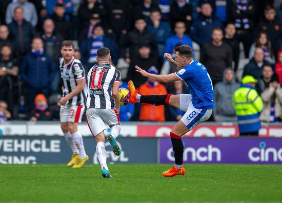 Ryan Jack Rangers Tackles Greg Kiltie Editorial Stock Photo - Stock ...