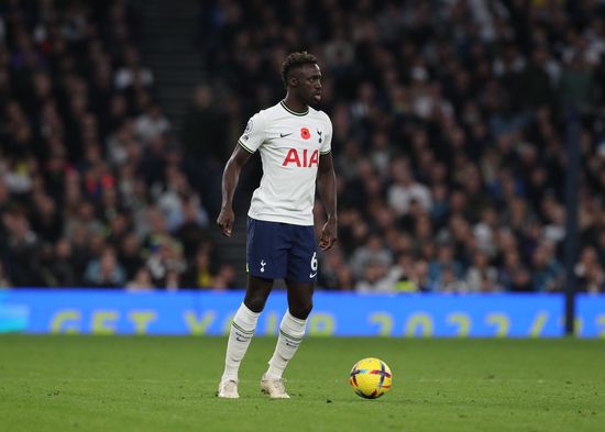 Davinson Sanchez Tottenham Hotspur Tottenham Stadium Editorial Stock ...