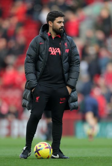 Liverpool Coach Vitor Matos Watches Hs Editorial Stock Photo - Stock ...