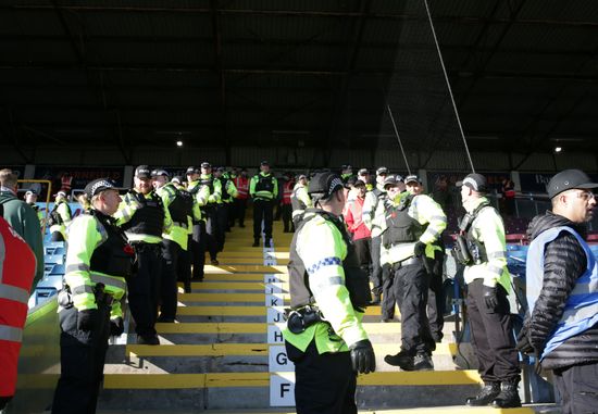 Police Cordon Security Netting Segregating Visiting Editorial Stock ...