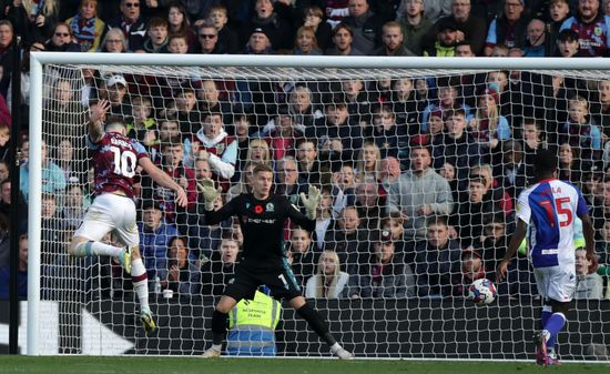 Ashley Barnes Burnley Beats Blackburn Rovers Editorial Stock Photo ...