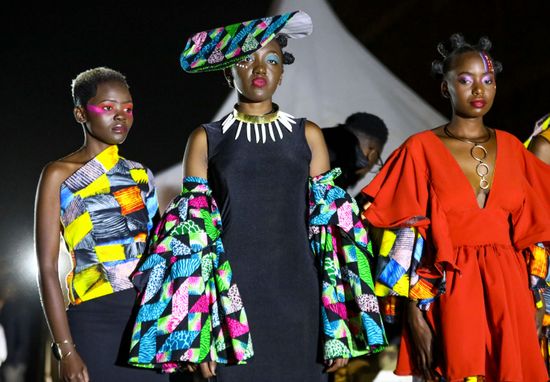 Local Kenyan Fashion Models Pose Photo Editorial Stock Photo - Stock ...