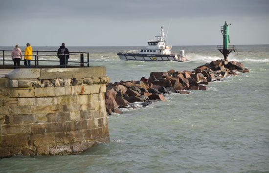 Border Force Cutters Sail Ramsgate Harbour Editorial Stock Photo ...