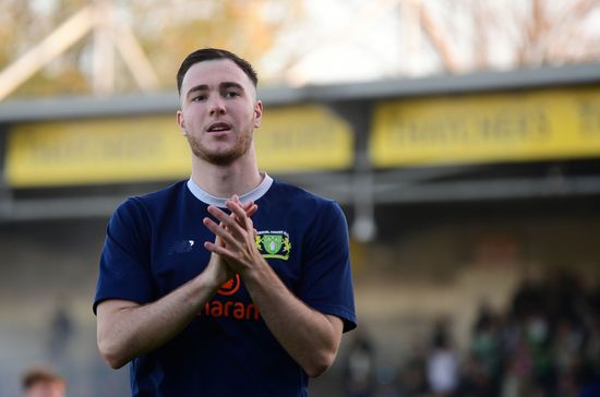 Louis Britton Yeovil Town Before National Editorial Stock Photo - Stock ...