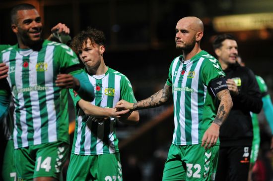 Josh Staunton Yeovil Town Ewan Clark Editorial Stock Photo - Stock ...