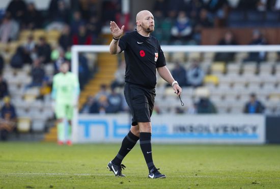 Referee Jason Richardson During National League Editorial Stock Photo ...