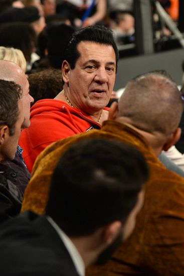 Chuck Zito Watches Home Team New Editorial Stock Photo - Stock Image ...