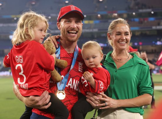 Jos Buttler Captain England Family Celebrate Editorial Stock Photo ...
