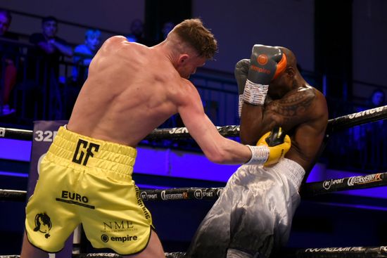 Carl Fail Yellow Shorts Defeats Dwain Editorial Stock Photo - Stock ...