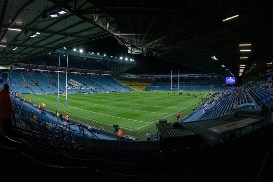 Elland Road Prior 2021 Rugby League Editorial Stock Photo - Stock Image ...