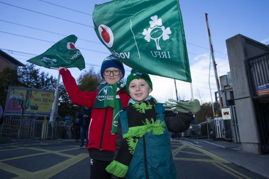 Ireland Vs Fiji Ireland Fans Harry Editorial Stock Photo - Stock Image ...