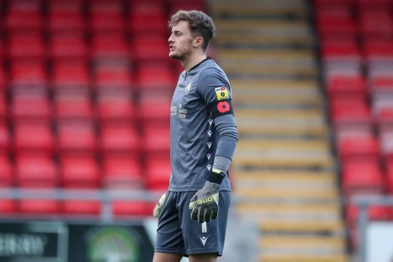 Colchester United Goalkeeper Sam Hornby 1 Editorial Stock Photo - Stock ...