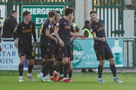 Goal Bradford City Forward Andy Cook Editorial Stock Photo - Stock ...