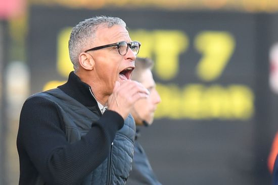 Keith Curle Manager Hartlepool United During Editorial Stock Photo ...