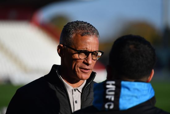 Keith Curle Manager Hartlepool United During Editorial Stock Photo ...