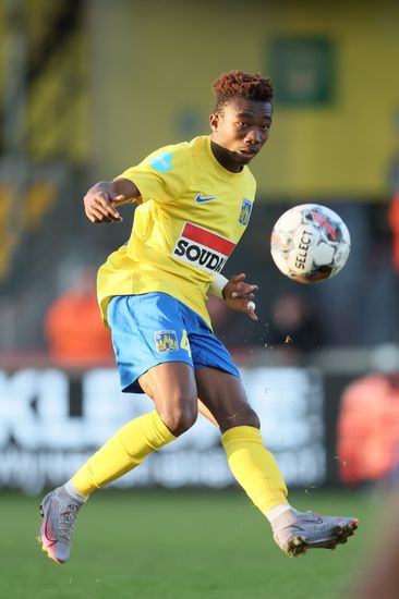 Westerlos Nene Dorgeles Pictured Action During Editorial Stock Photo ...