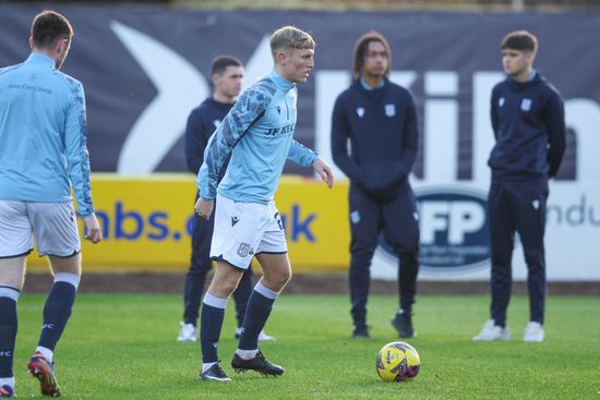Max Anderson Dundee During Warm Before Editorial Stock Photo - Stock ...