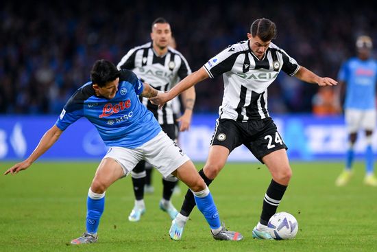 Minjae Kim Ssc Napoli Lazar Samardzic Editorial Stock Photo - Stock ...