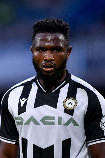 Isaac Success Udinese Calcio Looks On Editorial Stock Photo - Stock ...