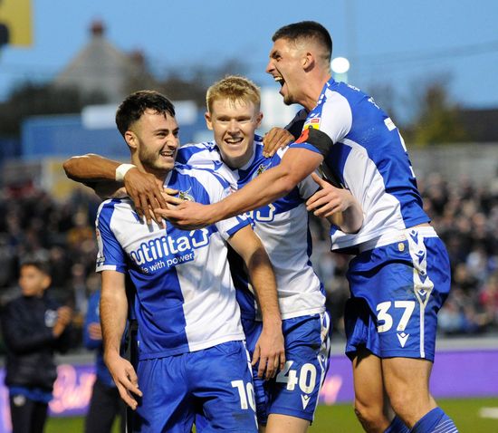 Aaron Collins Bristol Rovers Celebrates Scoring Editorial Stock Photo ...