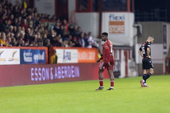 Luis Duk Lopes 11 Aberdeen During Editorial Stock Photo - Stock Image ...