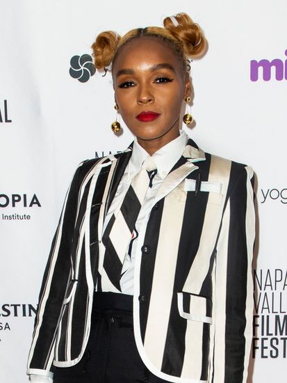 Actress Musical Artist Janelle Monae Attends Editorial Stock Photo ...