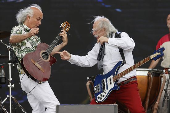 Chilean Band Los Jaivas Performs During Editorial Stock Photo - Stock ...