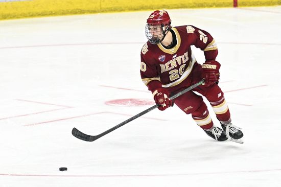 Denver Pioneers Defenseman Mike Benning 20 Editorial Stock Photo ...