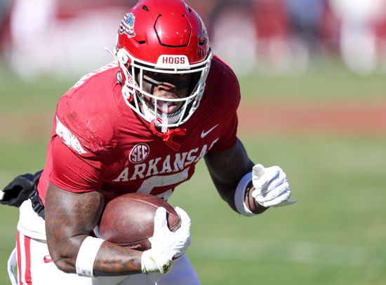 Razorback Running Back Raheim Sanders 5 Editorial Stock Photo - Stock ...