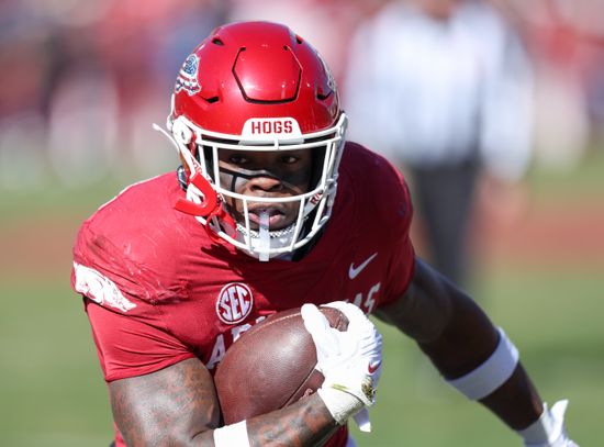 Razorback Running Back Raheim Sanders 5 Editorial Stock Photo - Stock ...