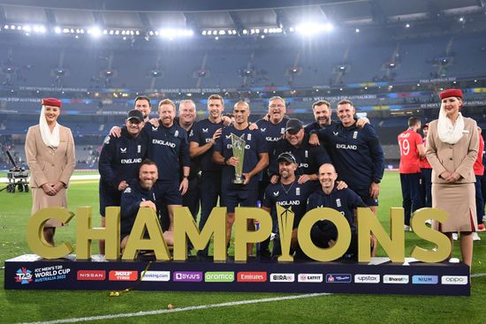 England Coaching Staff Celebrate Winning Pakistan Editorial Stock Photo ...
